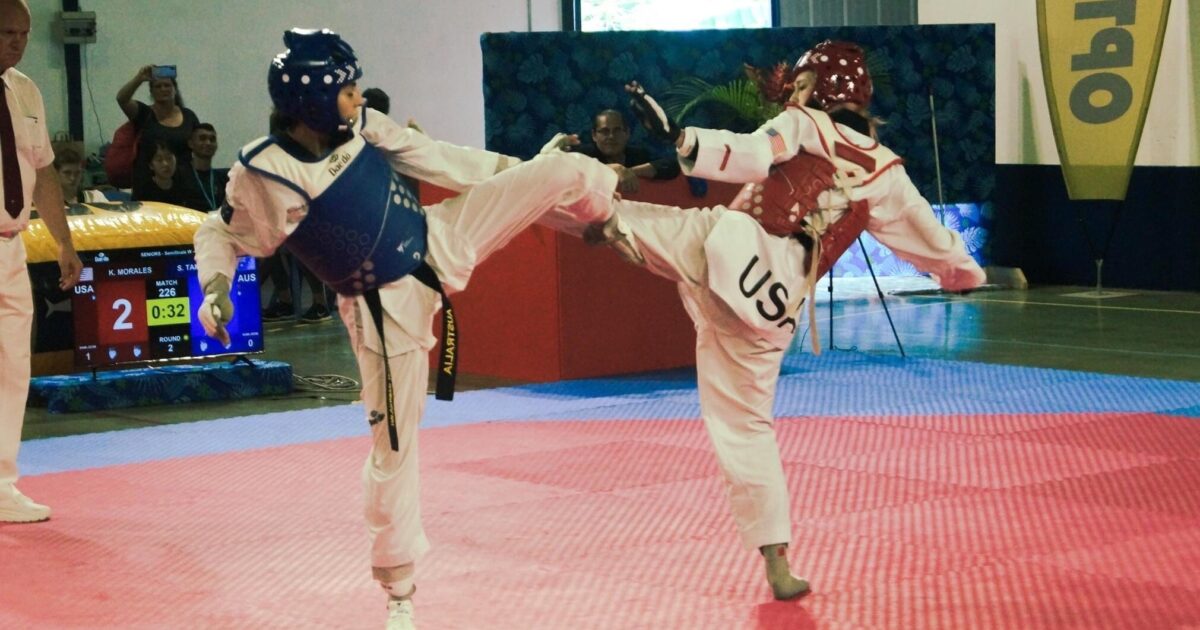 Oceania Taekwondo Champion on the fast track for Paris Olympics ...